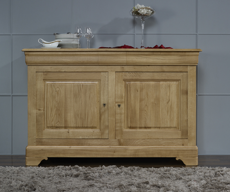 buffet bas en bois massif